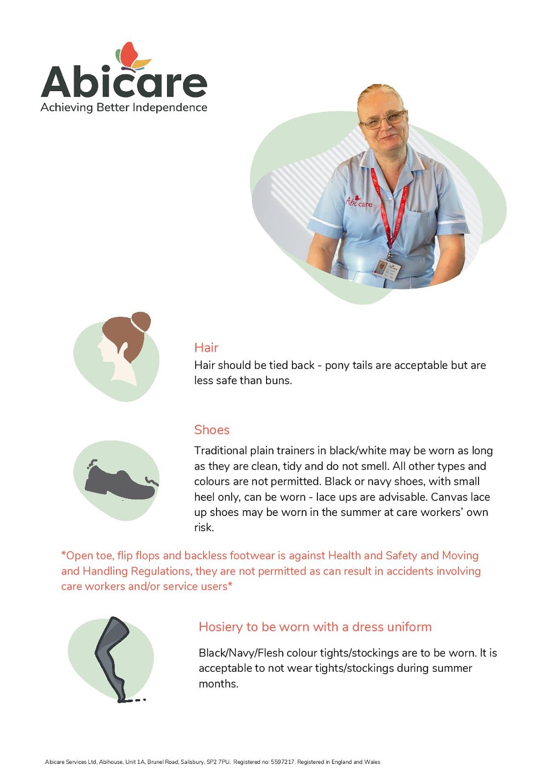 Abicare's Uniform Policy | Care At Home | Abicare